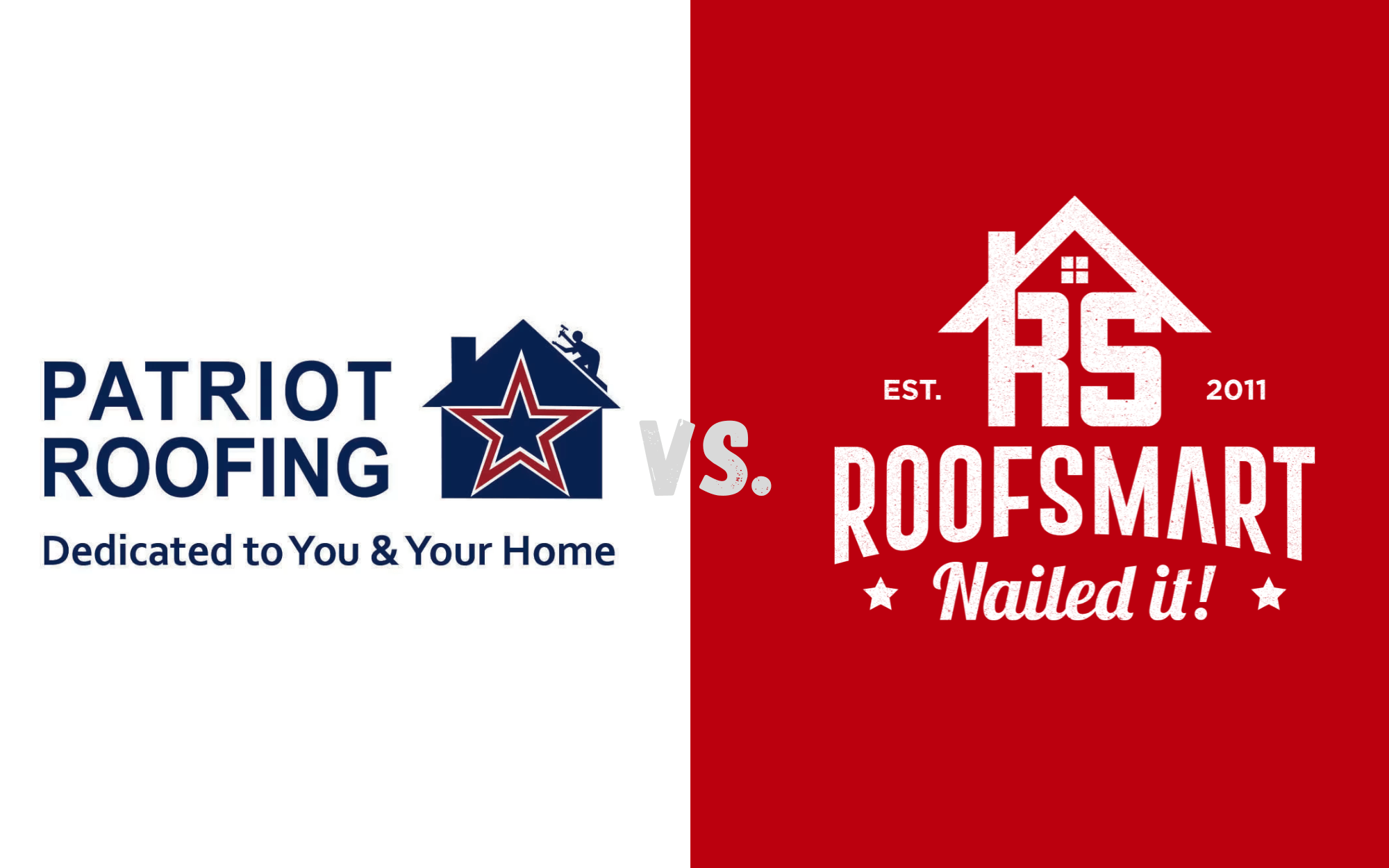 Patriot Roofing vs. RoofSmart: Which Roofer Is Right for Me? | RoofSmart